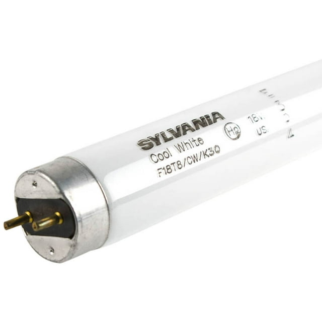 Sylvania 23030 F18T8 CW K 30 18 Watt Cool White Fluorescent Appliance ...