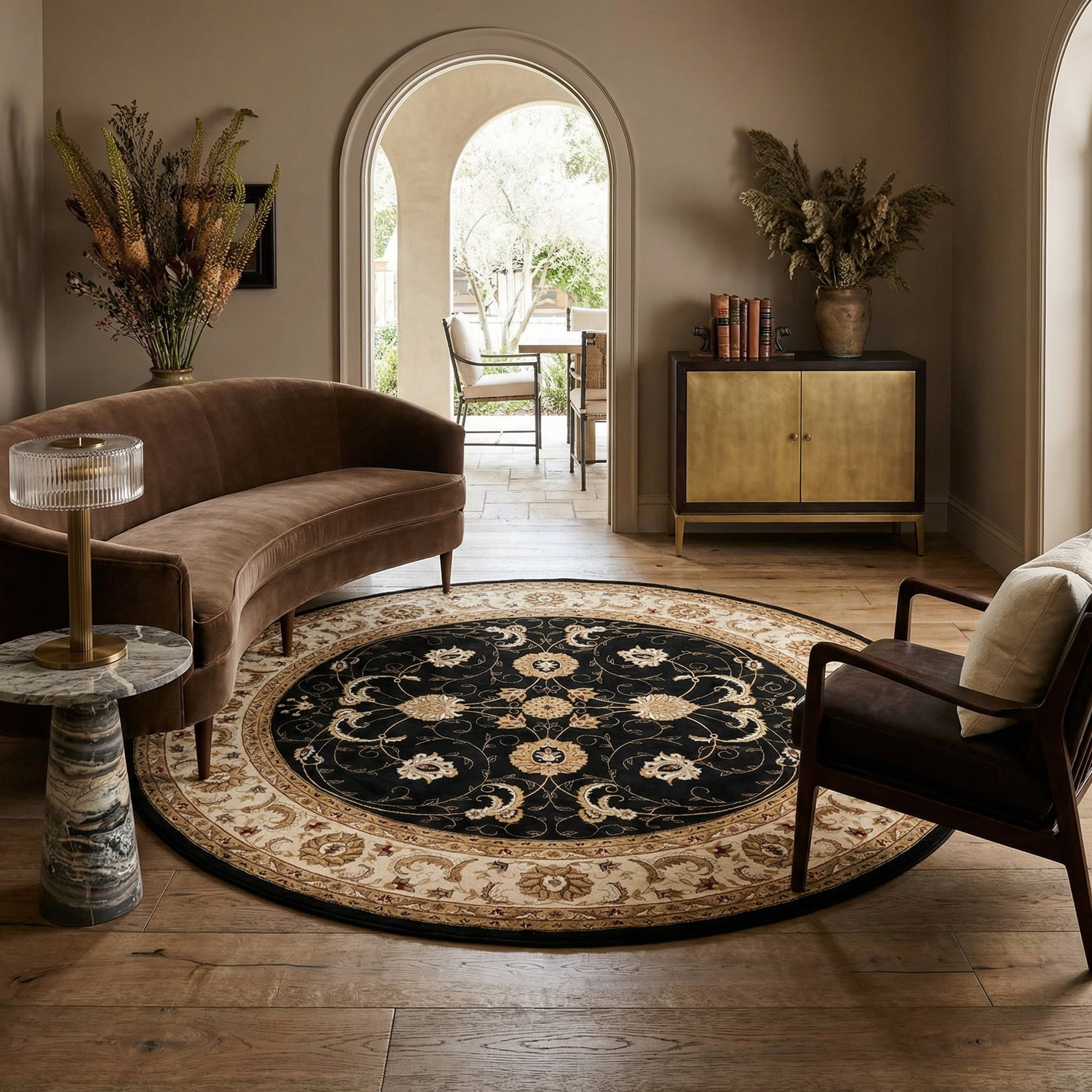 Click here for Rug Branch Sakarya Brown 2x8 76 Round prices