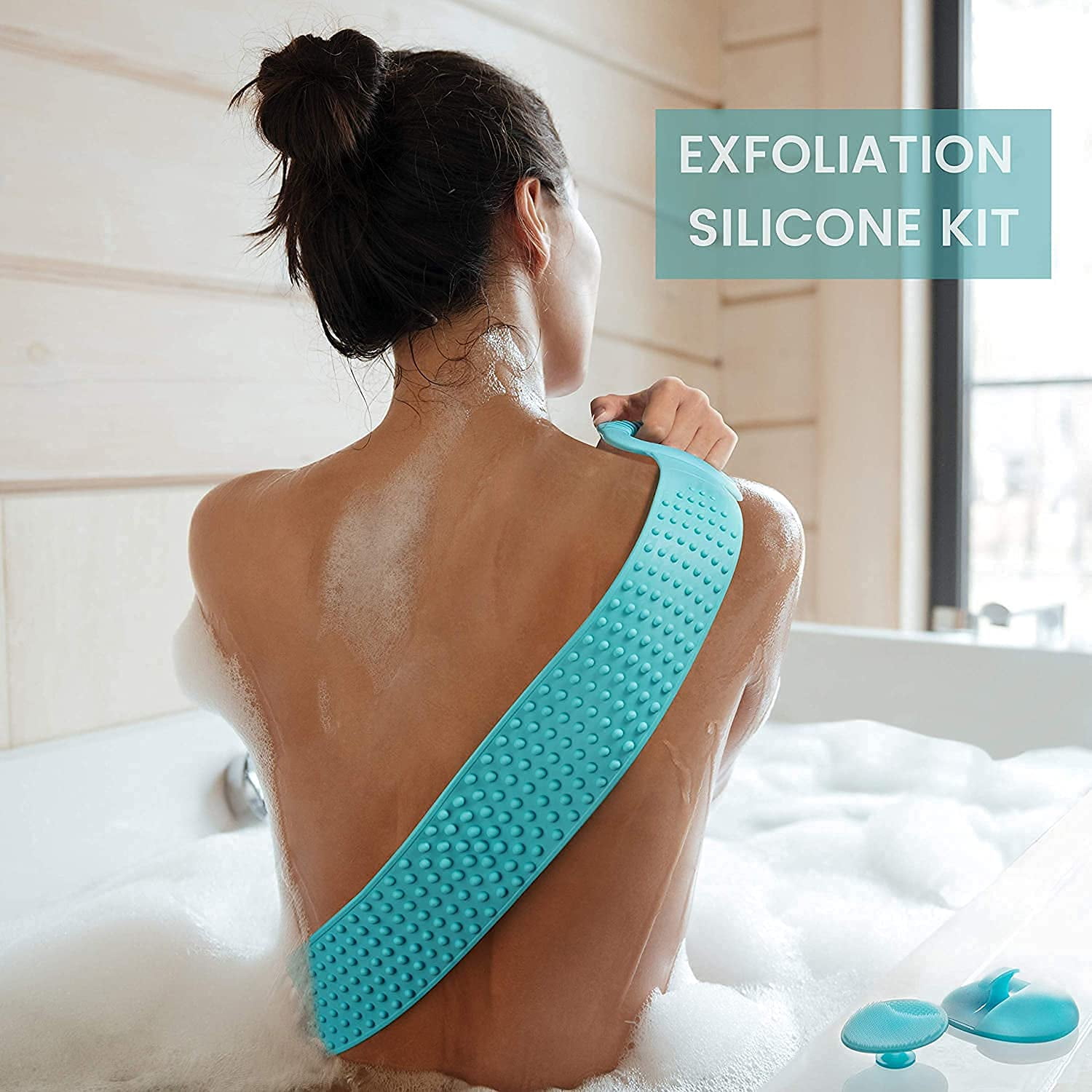Click here for Mgfed Silicone Back Scrubber For Shower  Back Scru... prices