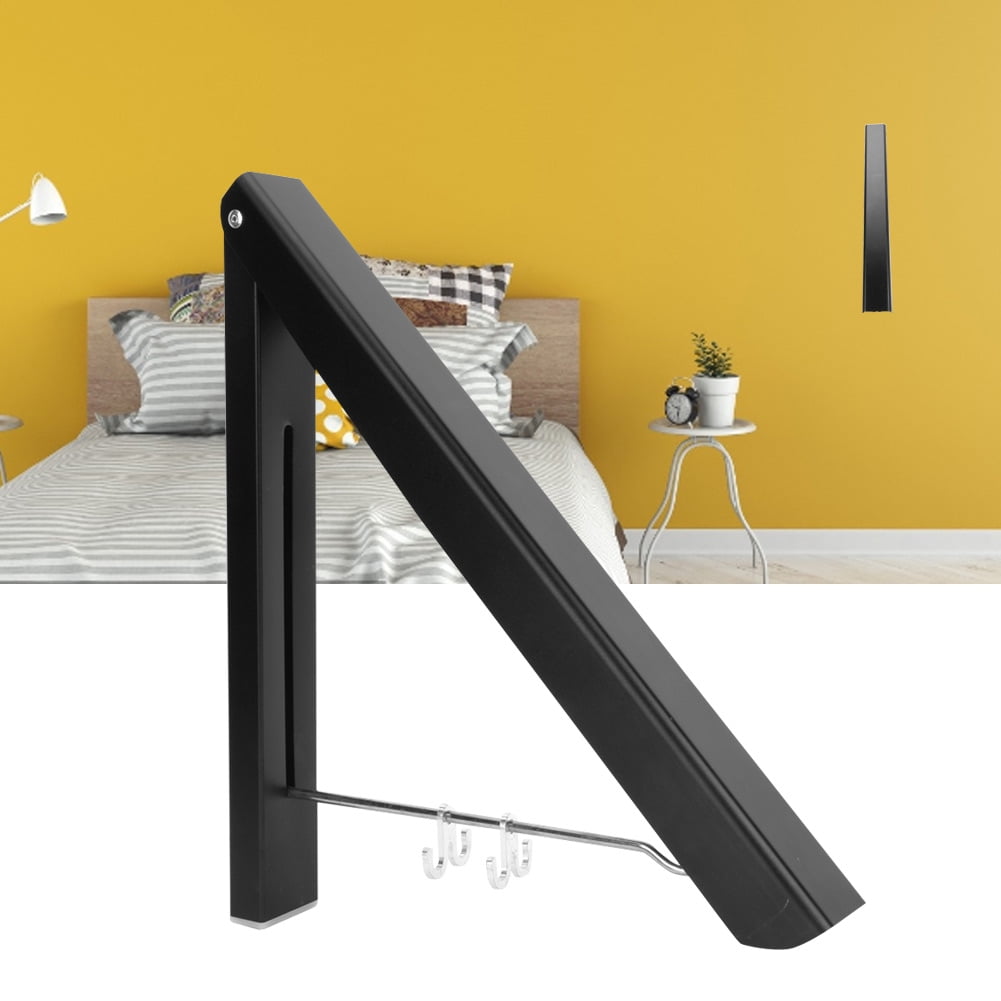 Tendedero de pared, tendedero retráctil plegable de 80 cm, tendedero ...