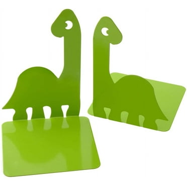 Artkingdome Cute Dinosaur Bookends Cartoon Book End Racks Stand Nonskid ...