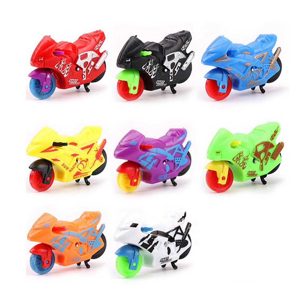 SHELLTON Inertia Motorcycle Toys Cartoon Cute Baby Educational Toys ...