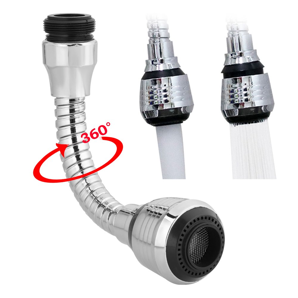 EEEkit Home Kitchen Sink Tap Faucet Extender, 360 Degree Rotary Water ...