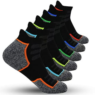 Champion Men's Socks 6 Pack Athletic Crew C Logo Performance Sport ...