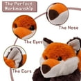 24 inch Kids Warm Pals Fox Weighted Stuffed Animal, Anxiety-Relieving ...