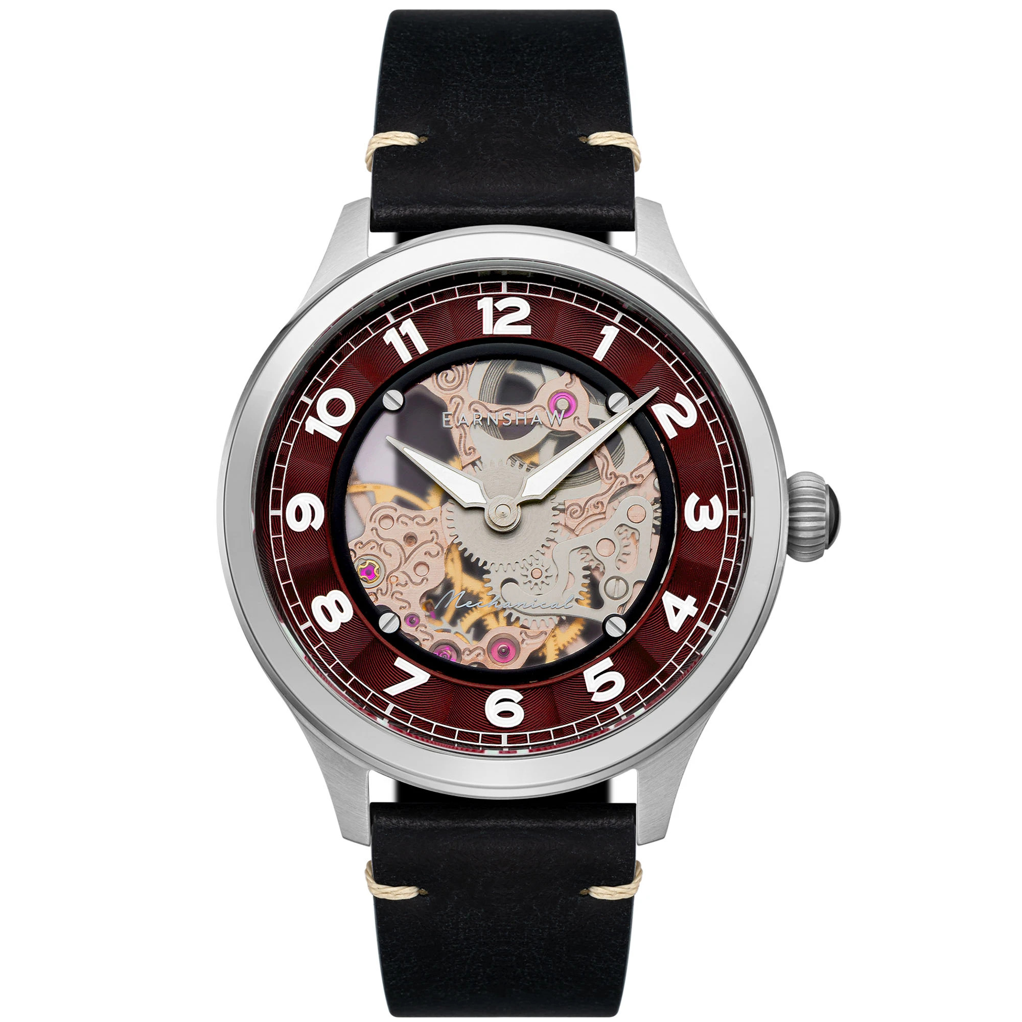 Thomas Earnshaw Baron Automatic Red Limited Edition - Walmart.com
