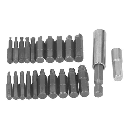 Screwdriver Bit Kit, High Speed Steel Easy Operation Screw Extractor ...