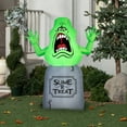 Gemmy Airblown Inflatable 5' X 4' Slimer Ghostbusters Halloween ...
