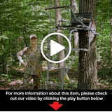 Realtree Dominator Deluxe 15' 1-Person Hunting Deer Ladder Tree Stand ...