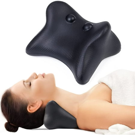 Neck Stretcher for Neck Pain Relief with 2 Height Design, Cervical Neck ...