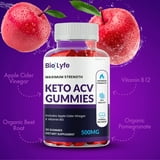 Bio Lyfe Maximum Strength Keto ACV Gummies with Apple Cider Vinegar ...