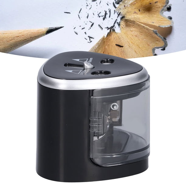 Pencil Sharpner, Automatic Stop Large Capacity Plastic Durable Electric ...