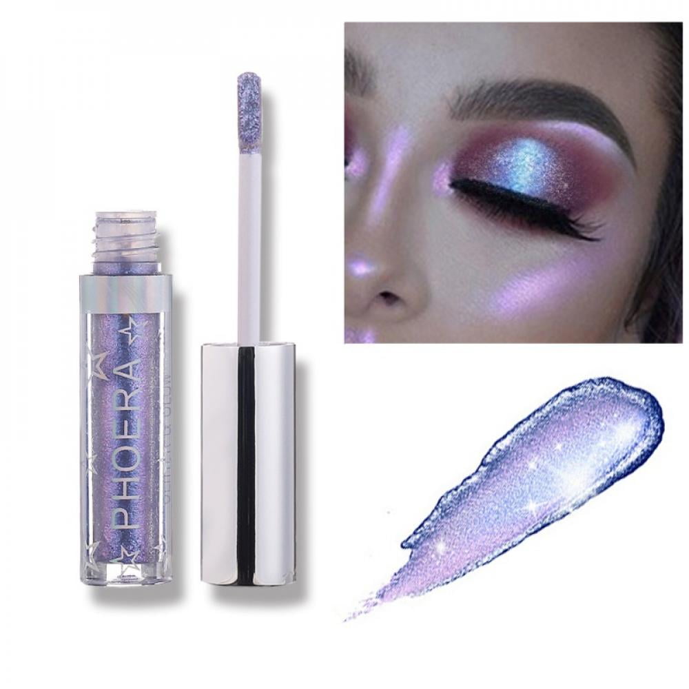 Phoera 12 Colors Long Lasting Waterproof Shining Shimmer Glitter Liquid