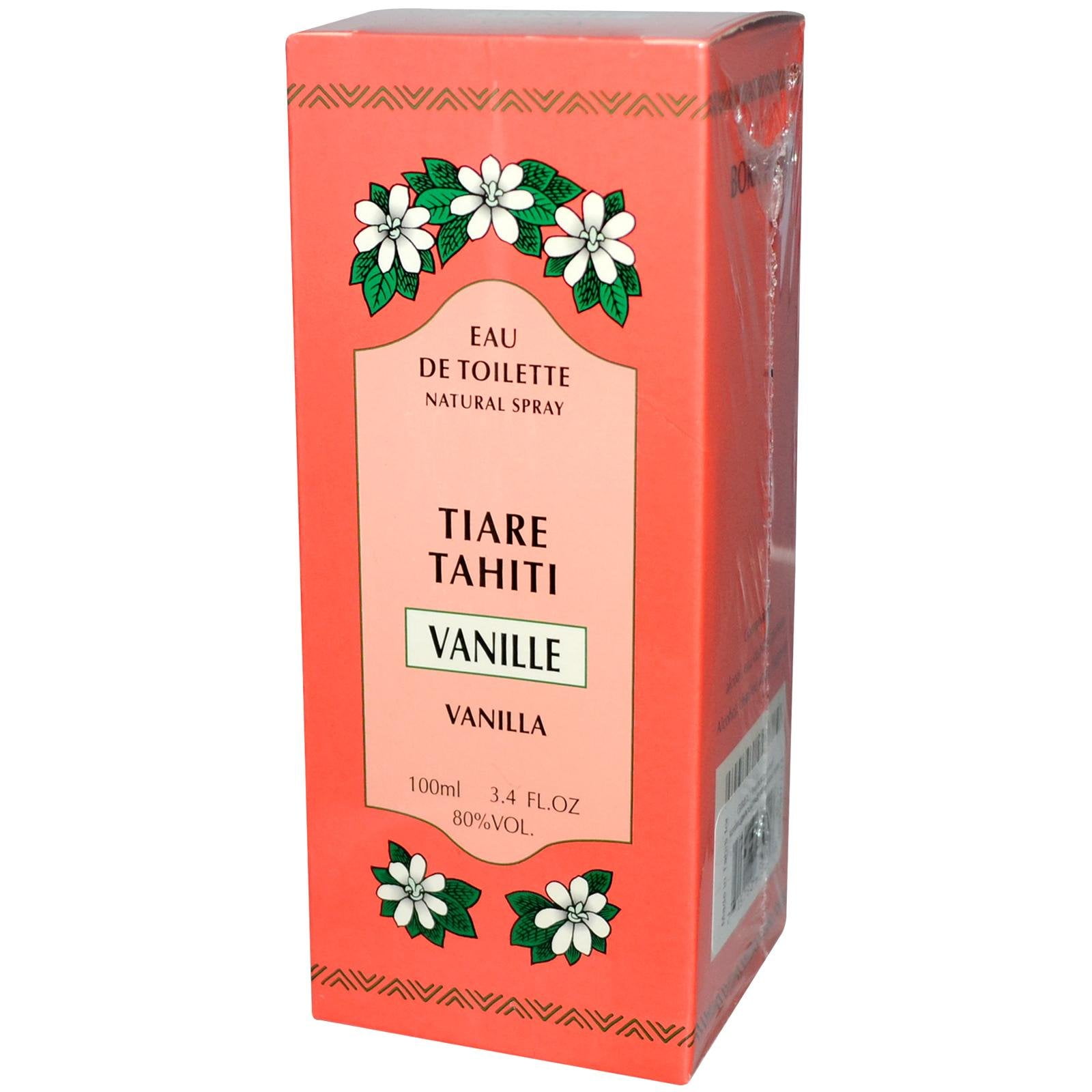 Perfume Monoi Tiare Tahiti Eau de toilette vainilla 100 ml | Walmart en ...