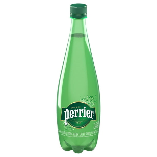Perrier Sparkling Carbonated Water – 1 L Plastic Bottle, 1L Bottle - Walmart.ca