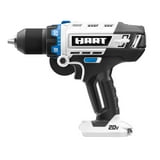 HART 20-Volt Cordless 1/2-inch Hammer Drill Kit (1) 1.5Ah Lithium-Ion ...