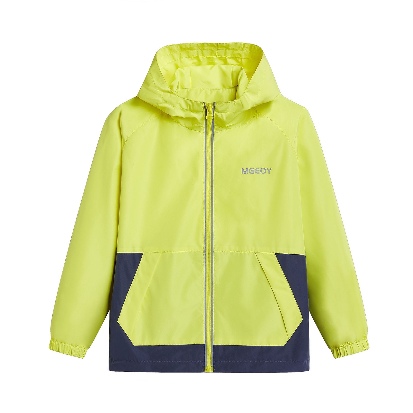 MGEOY Boys Girls Hooded Rain Jackets Waterproof Rain coats Windbreaker for Kids Lightweight ...