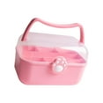 Multipurpose Storage Container Hair Accessories Organizer Lockable Cute ...