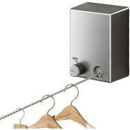 42ft Retractable Clothesline, Indoor/Outdoor, Double Line, Folding ...