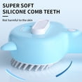 2024 New Rechargeable Steam Pet Spray Brush with Release Button for Dog ...