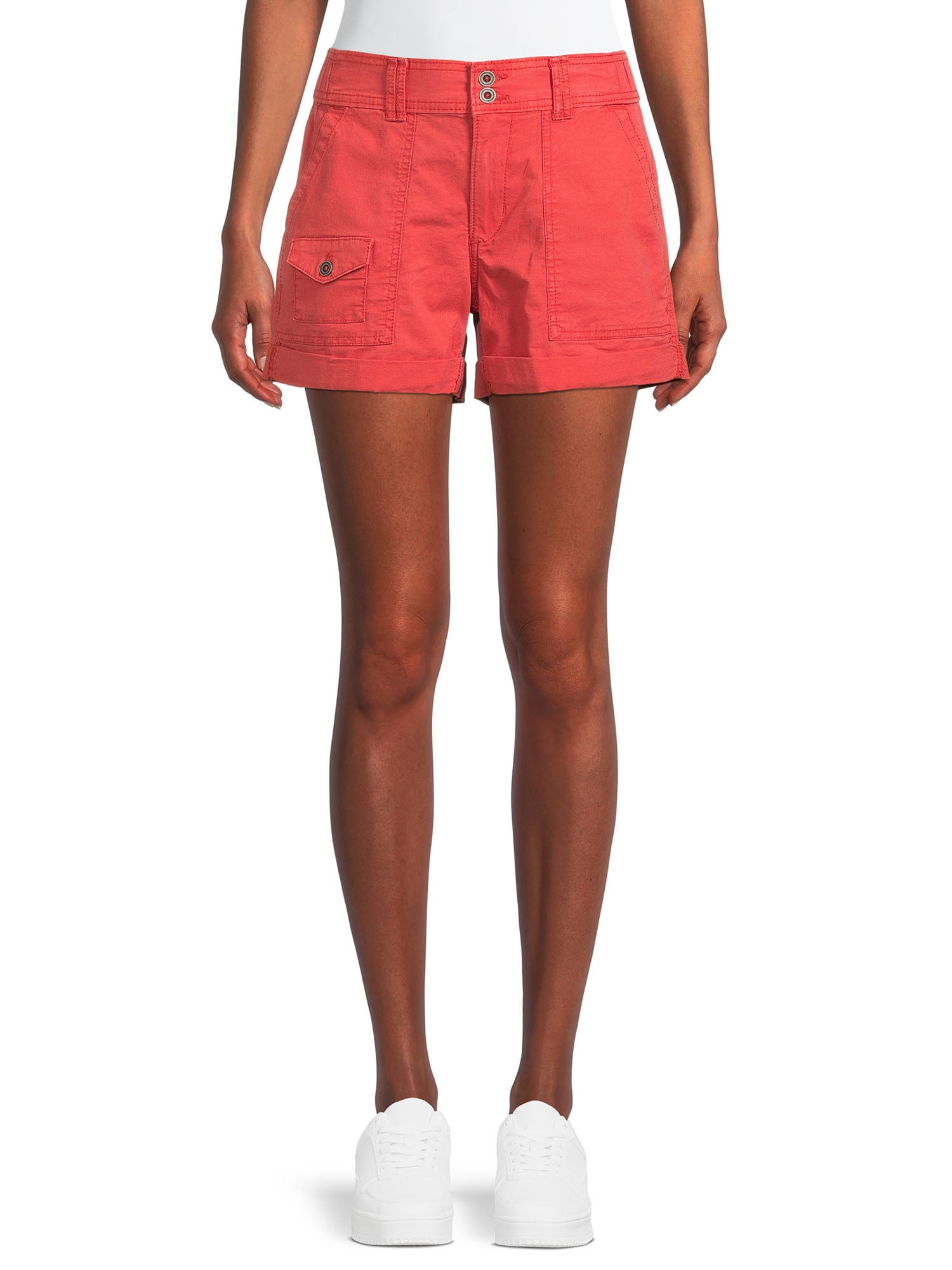 Time and Tru Women's Utility Shorts - Walmart.com