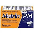 Motrin PM Coated Caplets 80 Caplets (Pack of 2) - Walmart.com