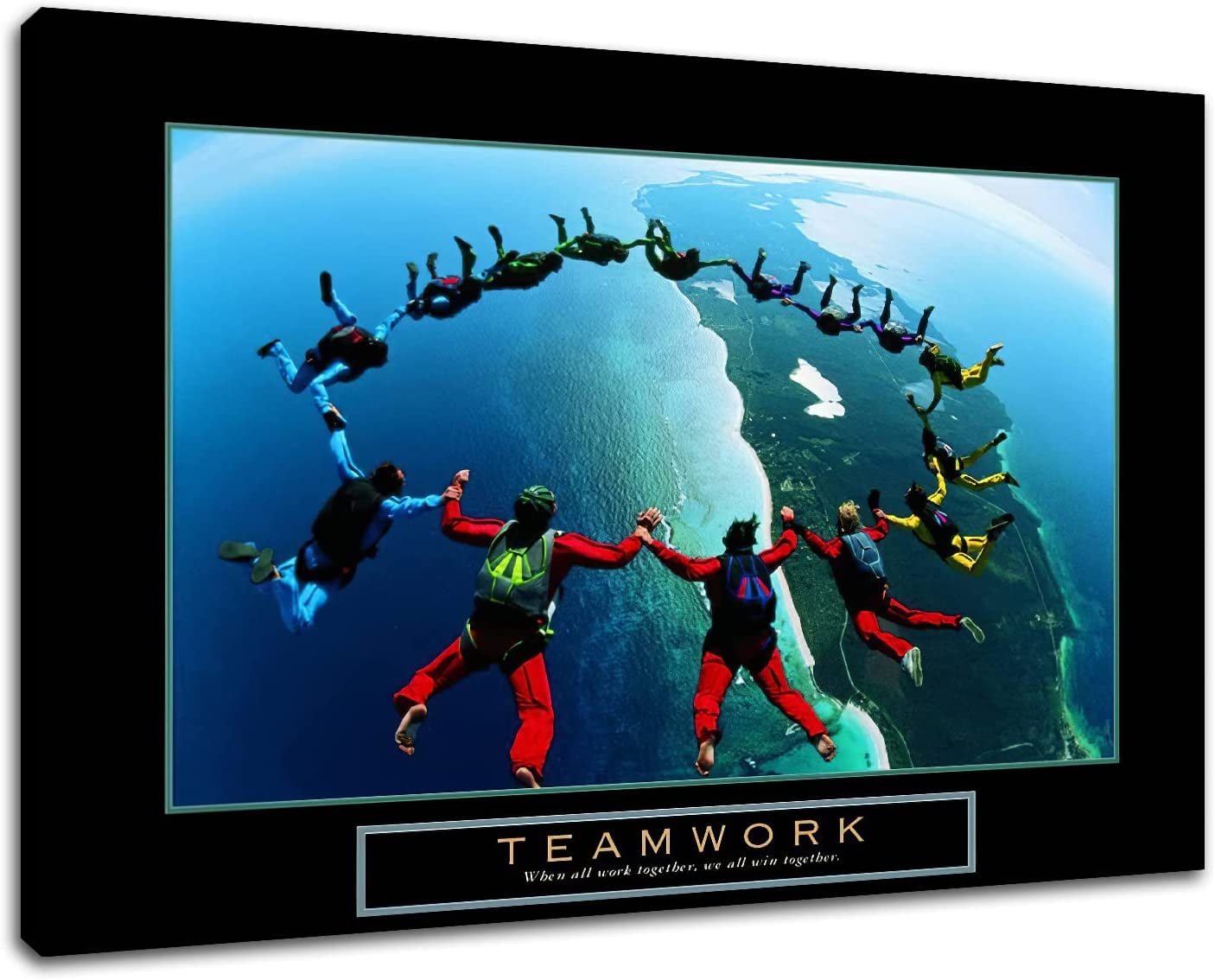 GorForArt Inspirational Posters Teamwork Success Pictures Prints ...