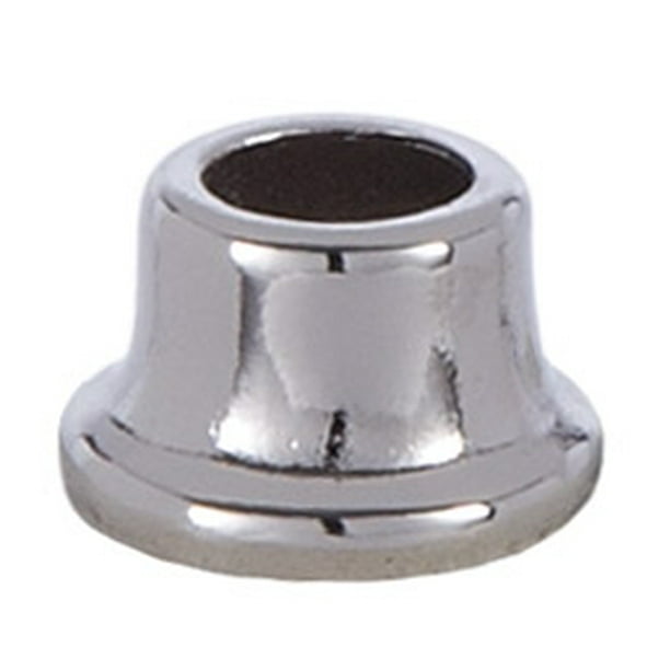 B&P Lamp® 1/2 Inch Stamped Steel Nut in Nickel - Walmart.com - Walmart.com