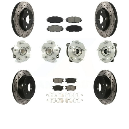 Transit Auto - Front Rear Hub Bearings Assembly Coated Disc Brake ...