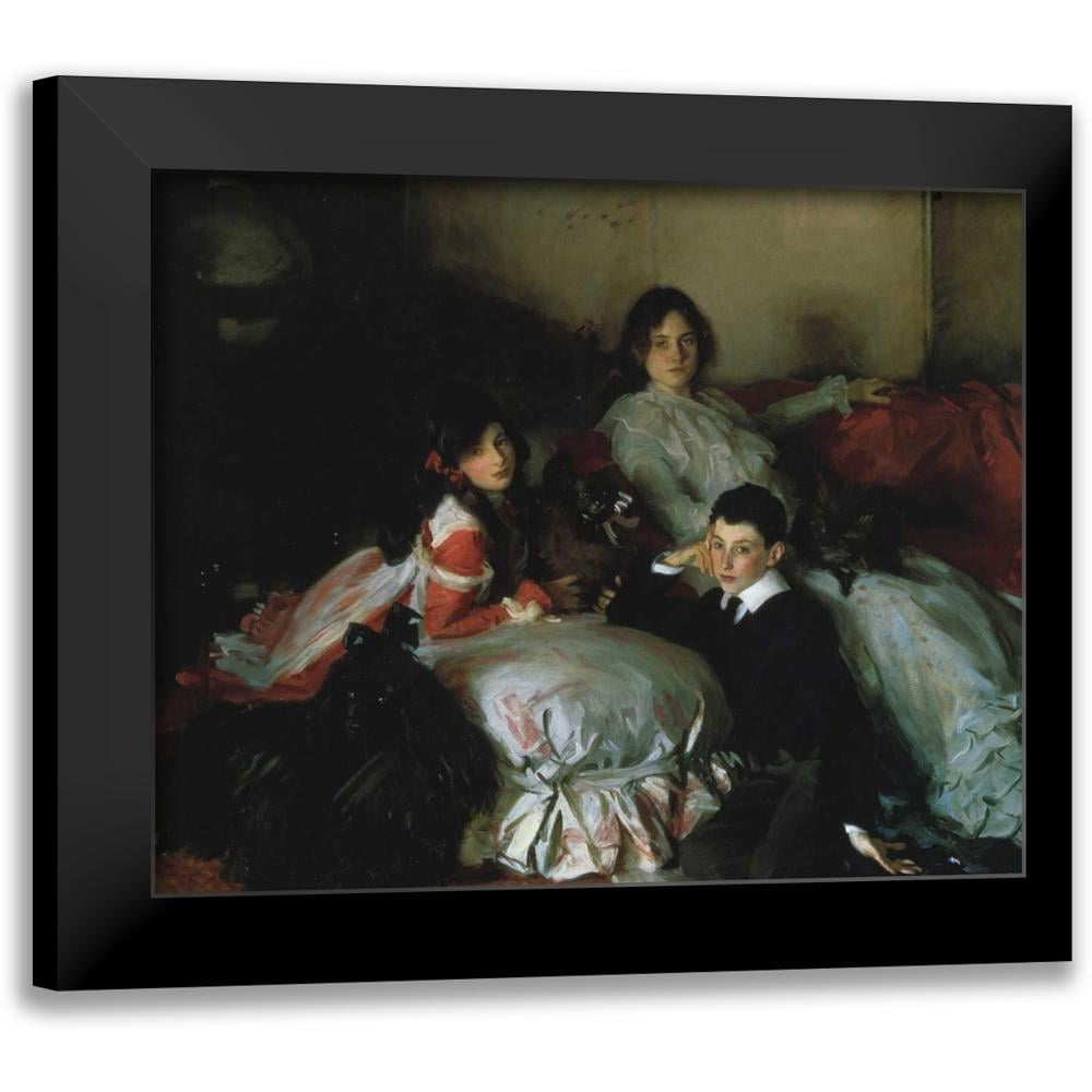 Sargent, John Singer 14x12 Black Modern Framed Museum Art Print Titled ...
