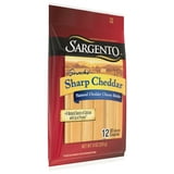 Sargento® Sharp Natural Cheddar Cheese Snack Sticks, 12-Count - Walmart.com