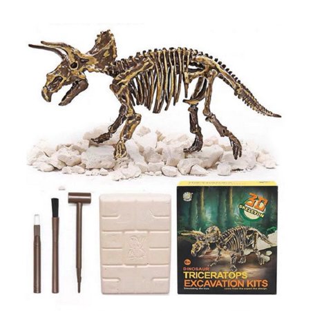 CUMM Dinosaur Fossil Excavation Kits Education Archeology Jurassic Toy ...