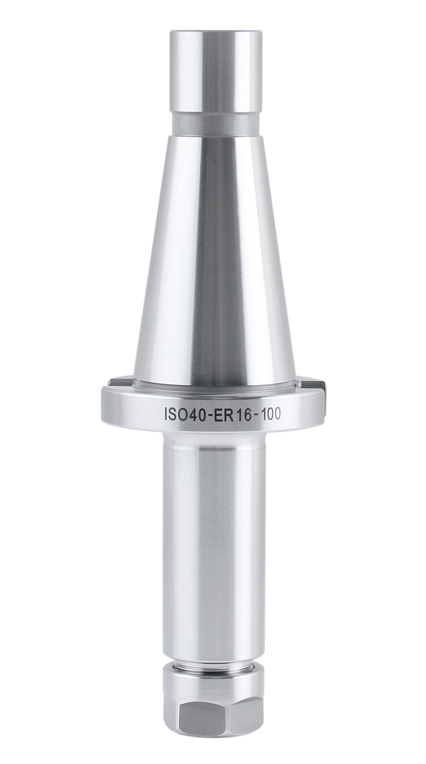 Accusize ISO40 Holder for ER16 Collets, with Thread 5/8'' to 11, 100 mm ...