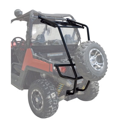 UTV Rear Bumper, Cargo Rack, and Spare Tire Carrier for Polaris RANGER ...