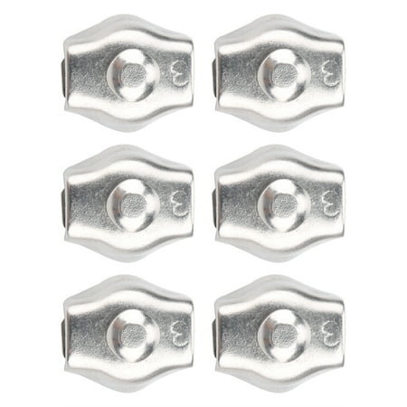 Steel Wire Rope Single Clamp, Steel Wire Rope Chuck 304 Stainless Steel ...