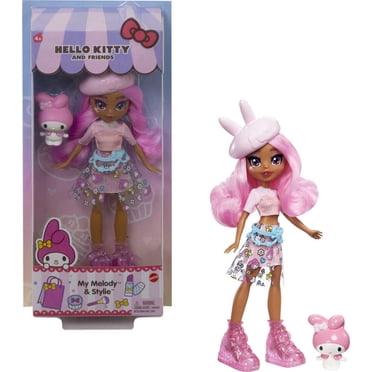 Sanrio Hello Kitty and Friends Plush Doll (8-in / 20.32-cm), So Cuddly ...