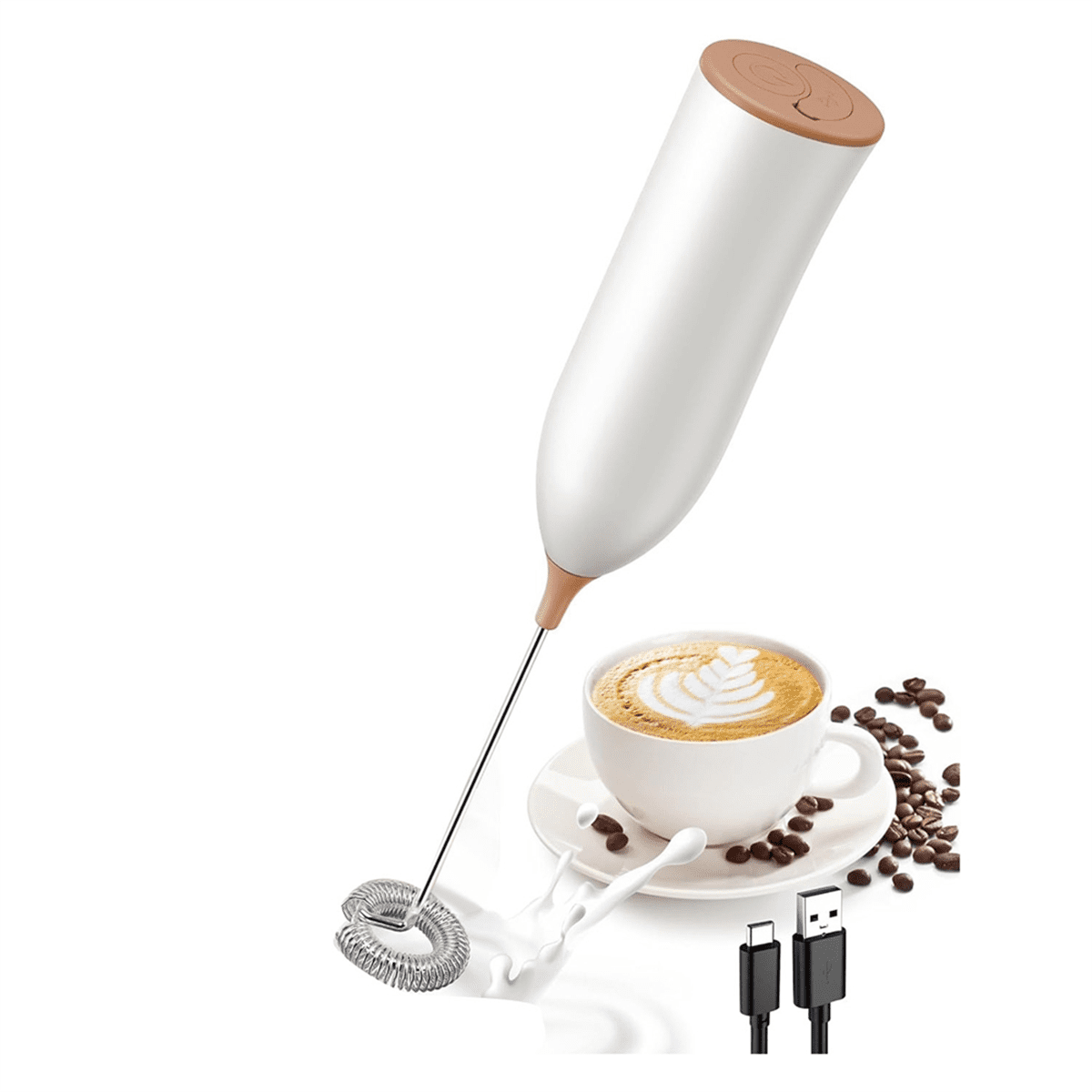 Click here for Unbranded Milk Frother Rechargeable  Rechargeable... prices