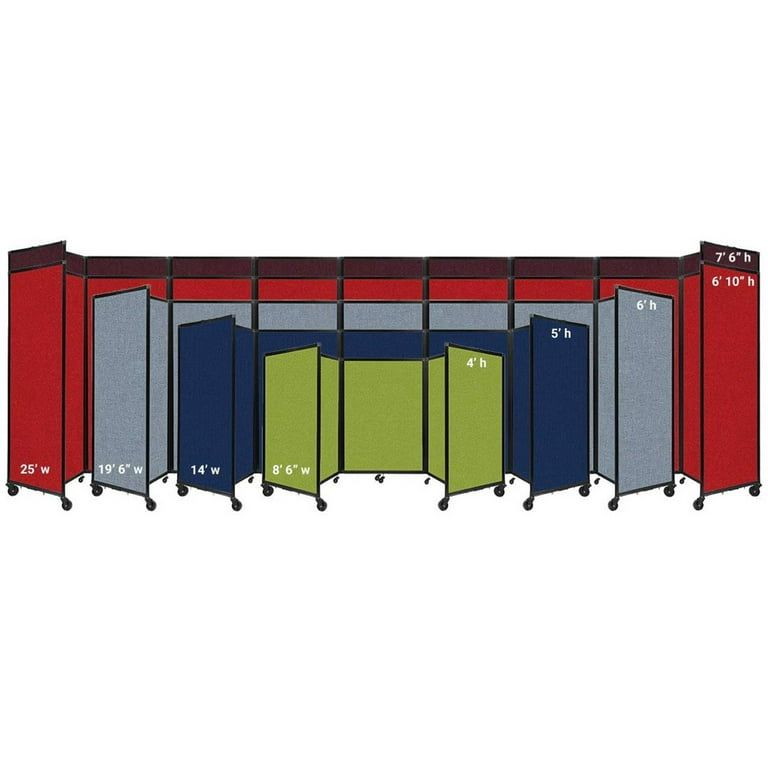Separateur De Piece Versare Workstation Partition Portable Wall Divider ...
