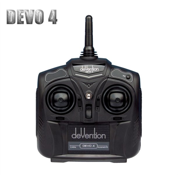 HobbyFlip Walkera Devention Devo 4 Radio Transmitter Remote Devo 4 ...