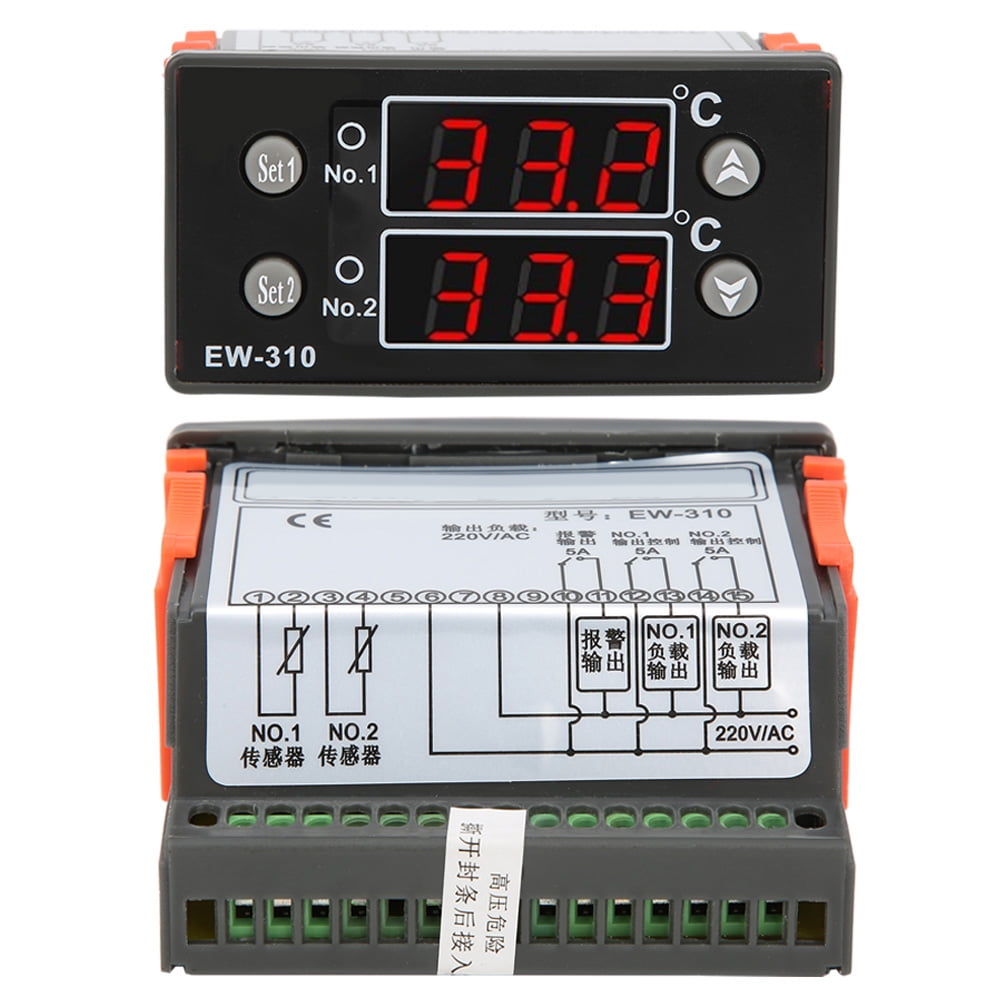Controlador de temperatura digital BuyWeek EW‑310 para sistema ...