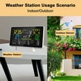 Color Screen Smart Weather Station Temperature Atmospheric Pressure ...
