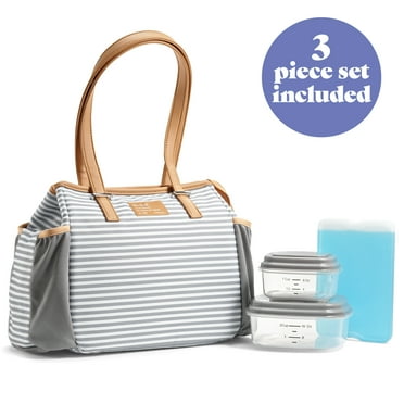 BB3680PK-8808 Siberian Husky Checkerboard Pink Lunch Bag Insulated ...