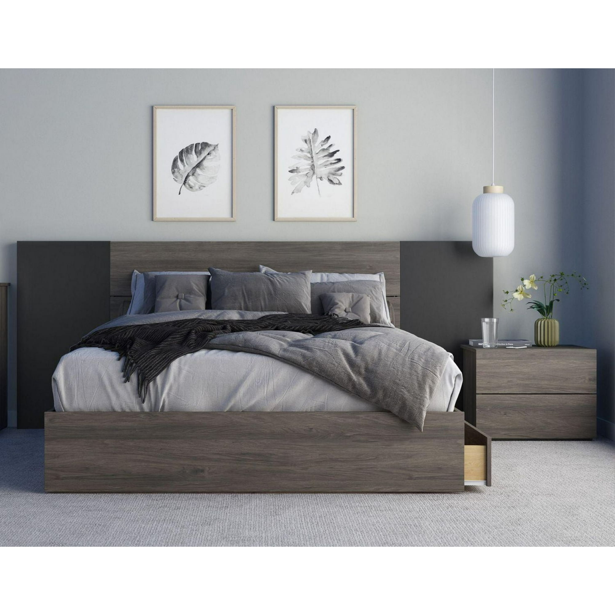 Click here for Nexera Random 4 Piece Bedroom Set Queen prices