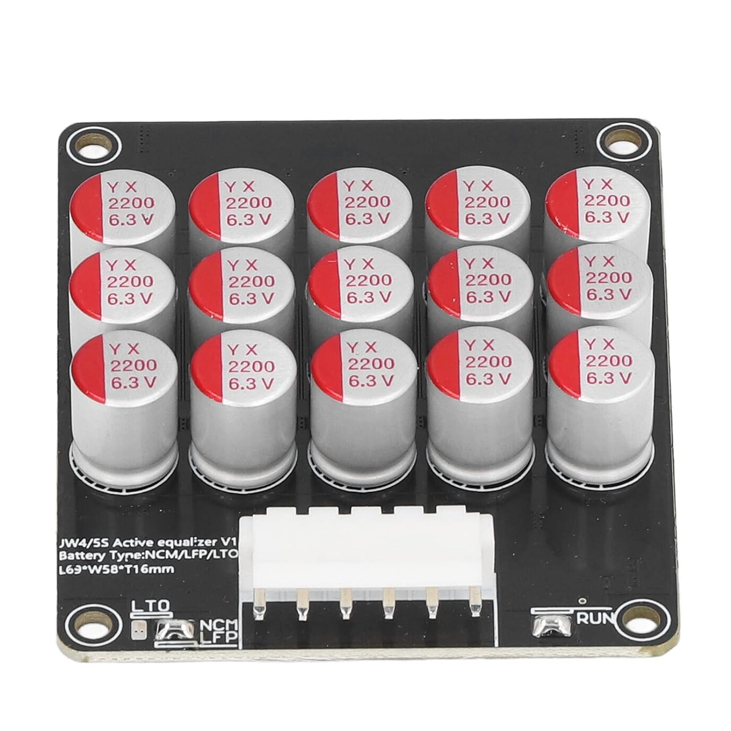 TRAHOO-Battery Active Equalizer Battery Balancer Cell Equalizer Universal Cell Balancer Balance ...