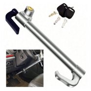 The Club, LX Steering Wheel Lock, Red, Universal Fit, Chrome-Plated ...