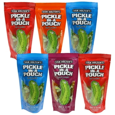Van Holten's Pickles - Sour Sis Pickle-In-A-Pouch - 6 Pack - Walmart.com