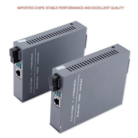 Glass Fiber Converter, Single Mode Fiber With Bidirectional Optical ...