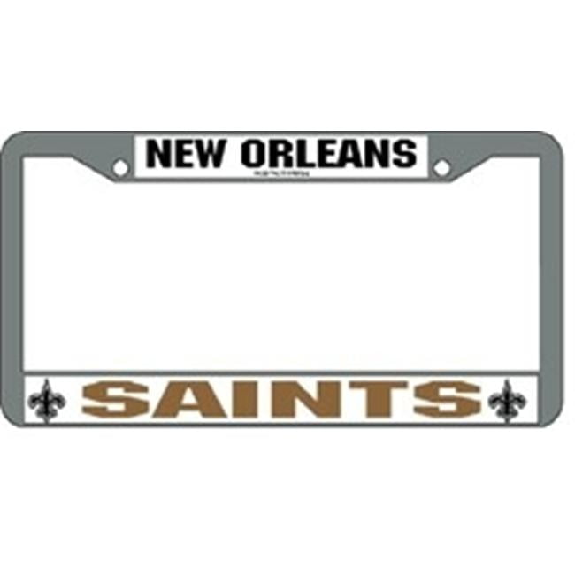 Click here for Cisco New Orleans Saints Chrome License Plate Fram... prices