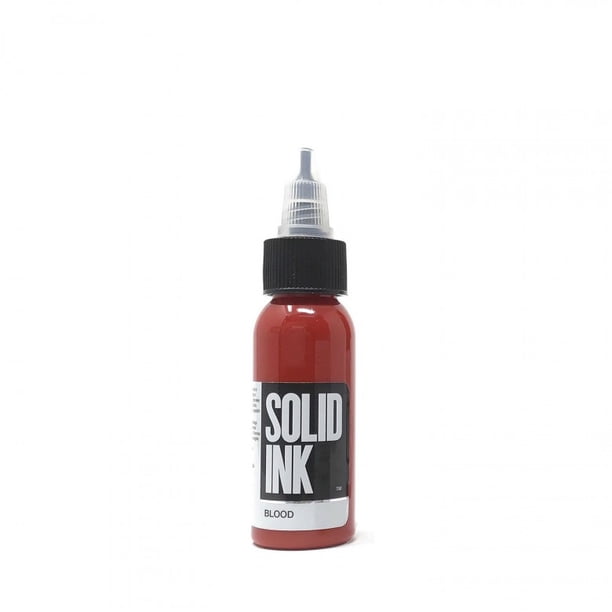Blood 1 Oz. - Tinta para tatuar Solid Ink Solid Ink NA | Bodega Aurrera ...