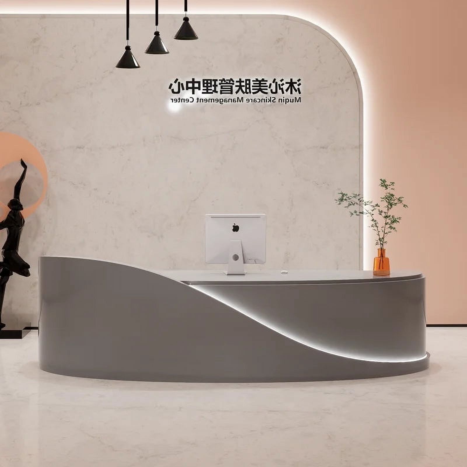 Church Office Reception Desk Front Cashier Shop Counter Study Reception ...